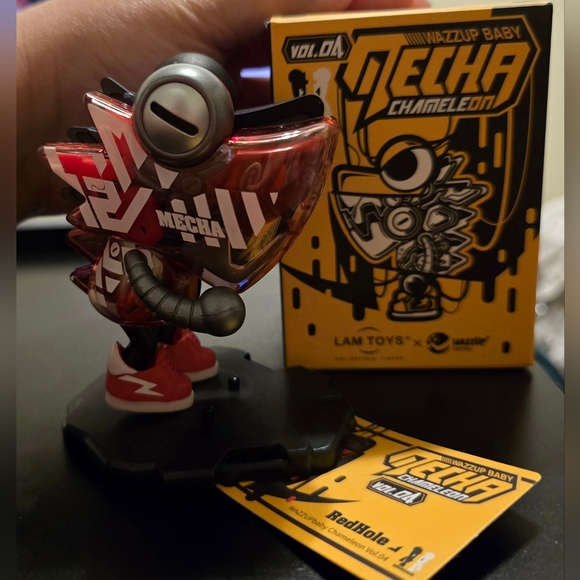 Toys | Lam Toys X Wazzup Family Wazzup Baby Mecha Chameleon Vol 4 ...
